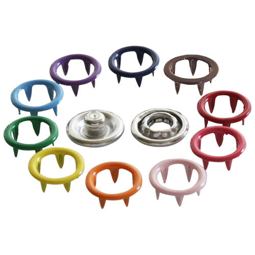 Size 16 Open-Ring Metal Snaps - KAMsnaps®