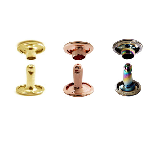 6mm Double Cap Rivets - KAMsnaps®
