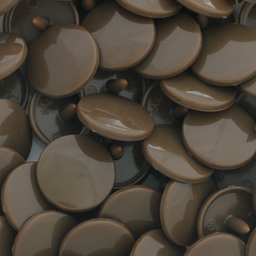 KAM Plastic Snaps Size 20 Extra Long Prong Sets D303 Milk Chocolate ...