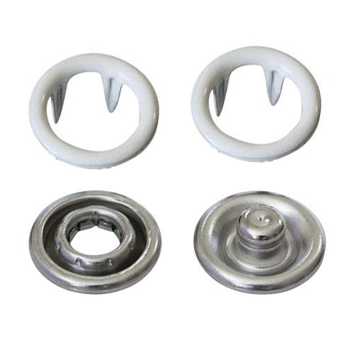 Size 16 Open-Ring Snaps - B35 Purple (25 Sets) - KAMsnaps®